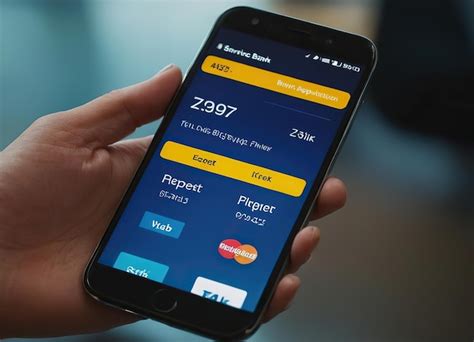 premium photo a modern mobile payment app with a digital wallet