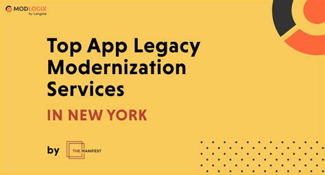 Modlogix Listed Among The Top App Legacy Modernization Services Modlogix