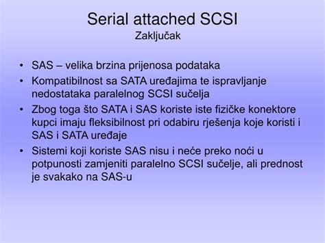 PPT Serial Attached SCSI PowerPoint Presentation Free Download ID