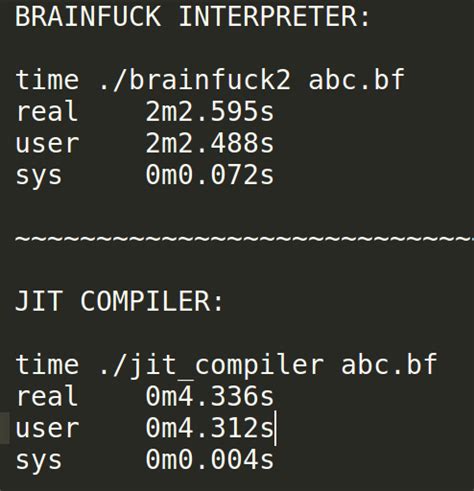 Jit Compiler For Brainfuck Language Optimization Of An Interpreter Part 1