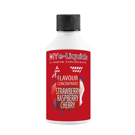 Strawberry Raspberry Cherry E Liquid Flavour Concentrate Diy E Liquids