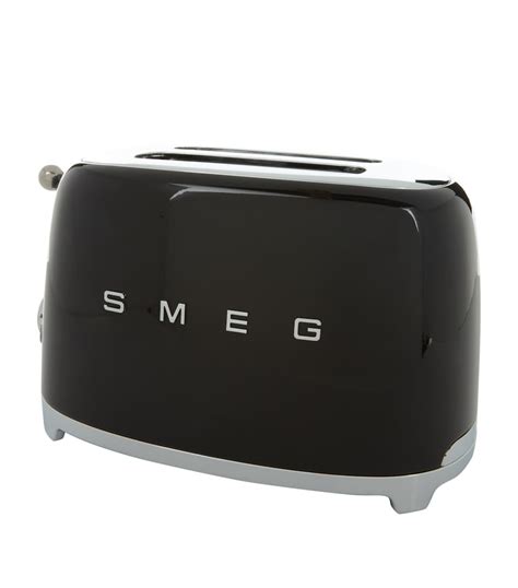 Smeg Black 2 Slice Toaster Harrods Hk