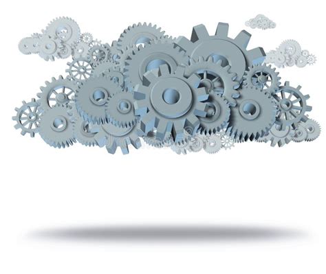 Cloud Computing Symbol Stock Illustration Illustration Of Computing