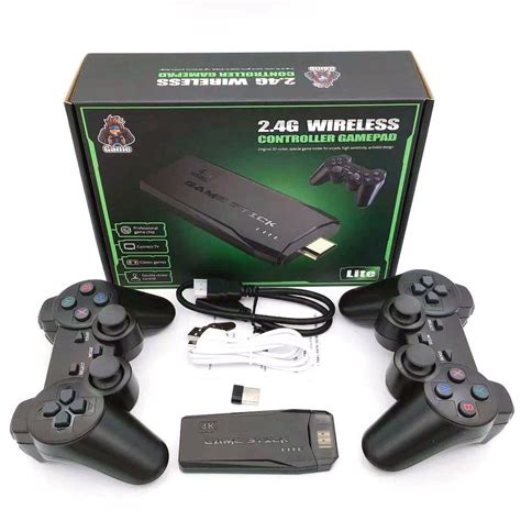 24g Wireless Controller Game Pad Tv Video Game Stick 4k Ultra Hd Game