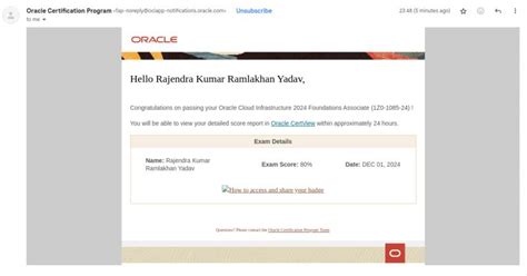 Rajendra Kumar Yadav On Linkedin Oraclecloud Cloudcomputing Certifications