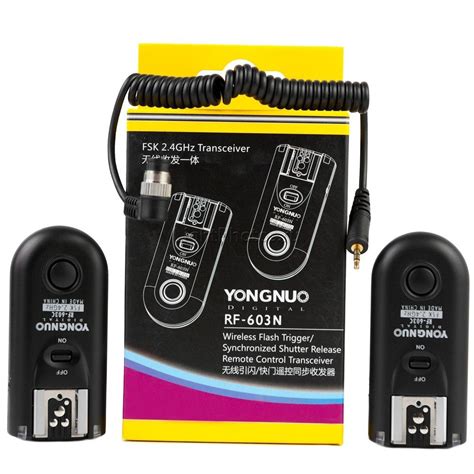 Yongnuo RF 603N II Wireless Flash Trigger Kit For Nikon