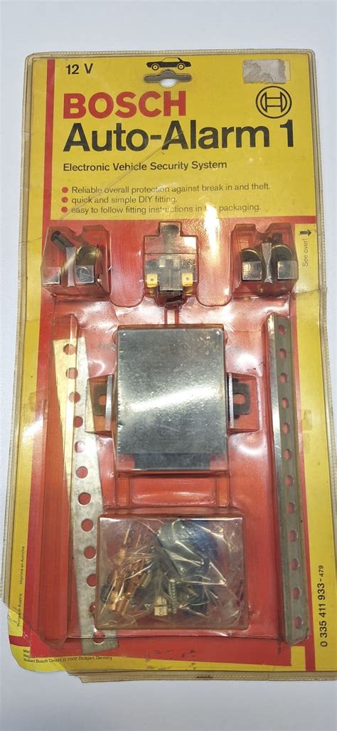 Auto Alarm Bosch Oldtimer Novo