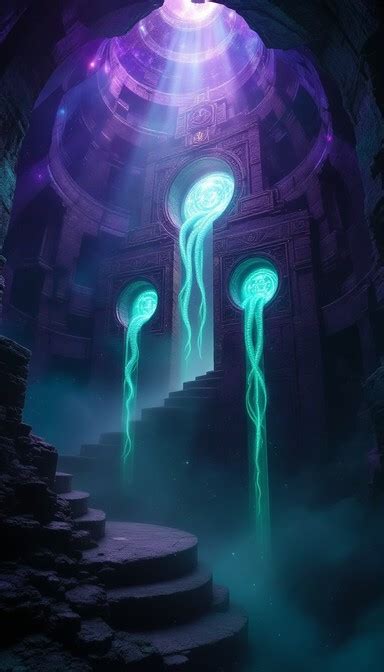 Free Cosmic Temple Tentacles Image Download At Stockcake