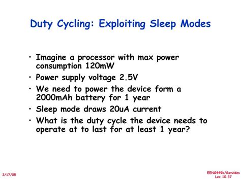 ppt eeng 449bg cpsc 439bg computer systems lecture 11 power issues and dvs powerpoint