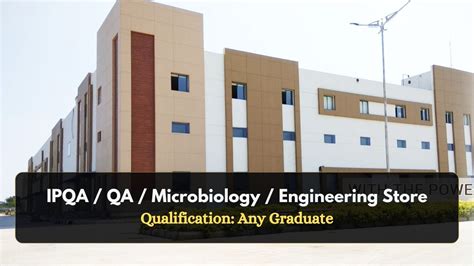 Sb Organics Ltd Hiring For Ipqa Qa Microbiology Engineering Store