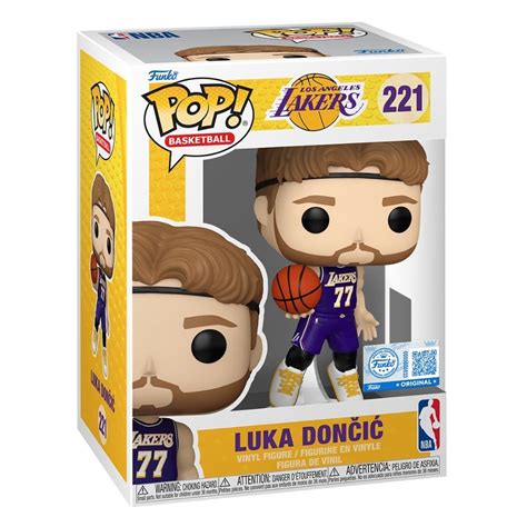 Nba Basketball Lakers Luka Doncic Purple Jersey Us Exclusive Pop