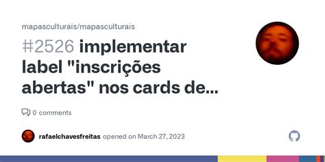 Implementar Label Inscrições Abertas Nos Cards De Oportunida Verificando As Datas Inicial E