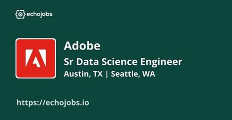 adobe is hiring sr data science engineer usd 127k 229k [austin tx] [aws sql api spark azure