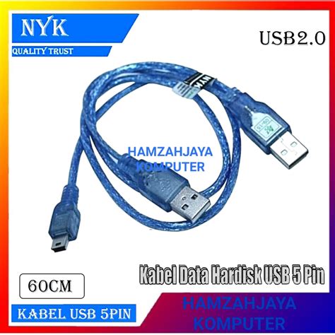 Jual Kabel Data Hardisk Hdd Eksternal Portable Cabang Usb Cabang Pin Ujung Yg Spt