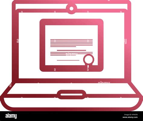 Laptop Vector Illustration Stock Vector Image And Art Alamy