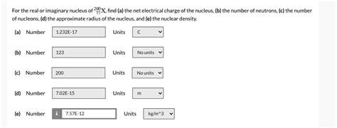 Solved For The Real Or Imaginary Nucleus Of 203 X Find A The Net