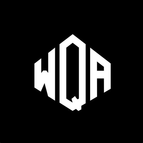 Wqa Letter Logo Design With Polygon Shape Wqa Polygon And Cube Shape Logo Design Wqa Hexagon