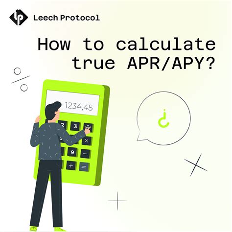 How To Calculate True Apr Apy Calculator Apr Apy By Leech Protocol Medium