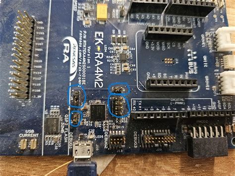 ek ra4m2 debug out mode doesn t work with custom board ra6m5 forum ra mcu renesas