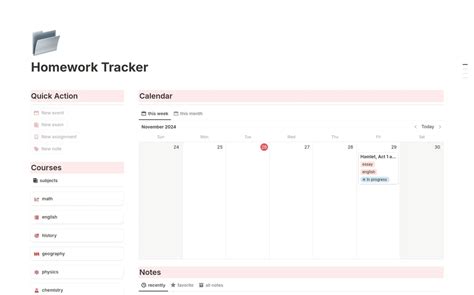 Notion 的最佳 学习计划表 模板 Notion 市集