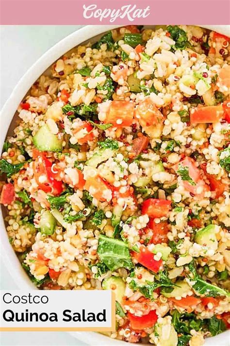 Costco Quinoa Salad Copycat Recipe Healthy And Budget Friendly