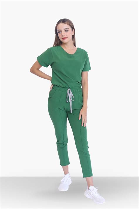 Smart Verde Uniforme Quirúrgico Scrub Orvos
