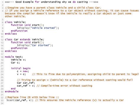 Objectorientedprogramming Systemverilog Polymorphism Inheritance Casting Typesafety
