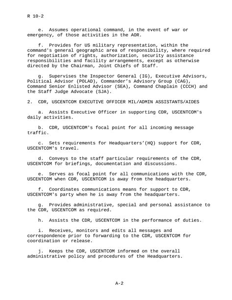 Us Centcom Command Hierarchy