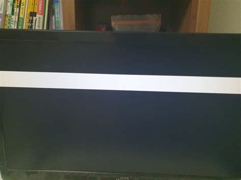 모니터 화면 흰색줄 지식in