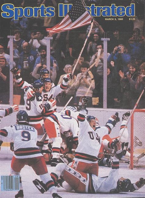 Usa Hockey 1980 Winter Olympics Sports Illustrated Cover Photograph By