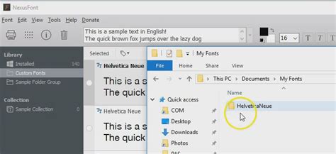 The OptionKey Blog How To Use Nexus Font In Windows 10