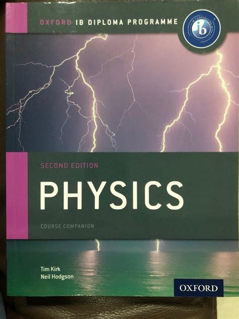 Ib Physics Oxford Textbook Hobbies And Toys Books And Magazines