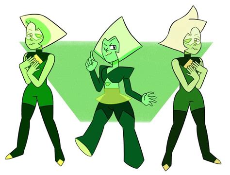 Three Cartoon Characters In Green And Black Outfits