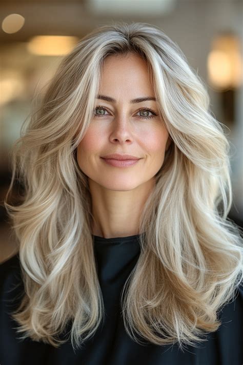 54 Trendy Long Hairstyles For Women Over 40 To Copy In 2024