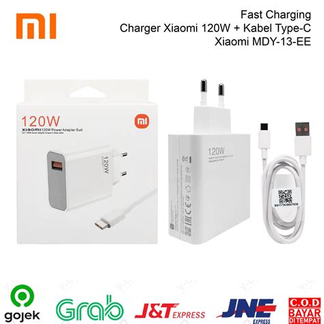 Jual Charger Xiaomi Watt Fast Charging Mdy Ee Kabel Type C Ori Shopee Indonesia