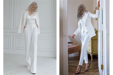 6 مدل کت و شلوار عروس که فقط خانم‌های خاص‌پسند انتخابشان می‌کنند چی بپوشم