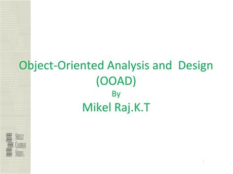 Ooad Unit I Uml Diagrams Ppt