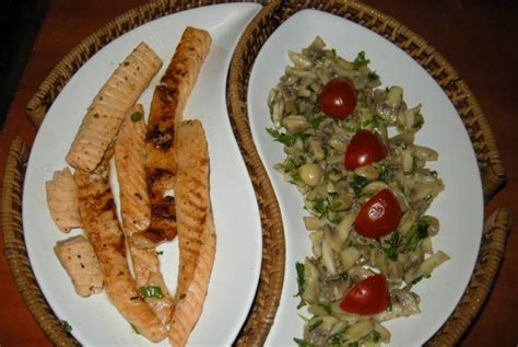 Reteta Goujonette De Somon Cu Ciuperci