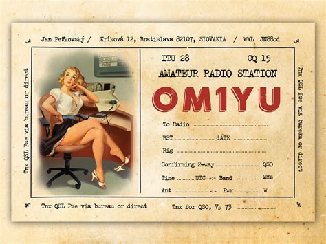 Postcard Qsl Card Design By Gromovnik On Dribbble