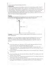 Guide To Solving Projectile Motion Problems Step By Step Course Hero