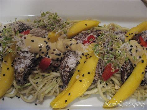 Champagne Mango Cream Sauce On Pasta