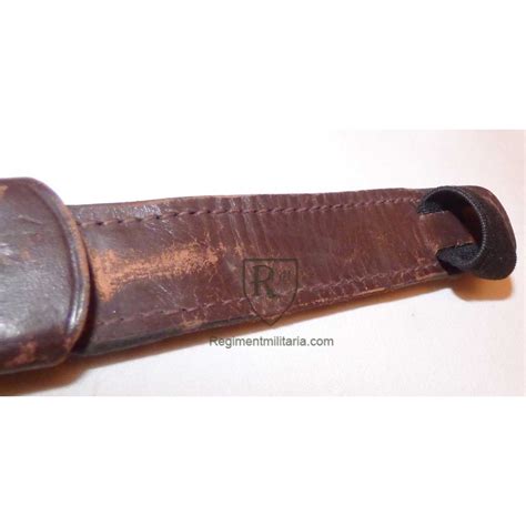 Le Commando Dagger Leather Sheath