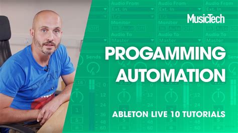 Ableton Live Tutorials Programming Automation Youtube