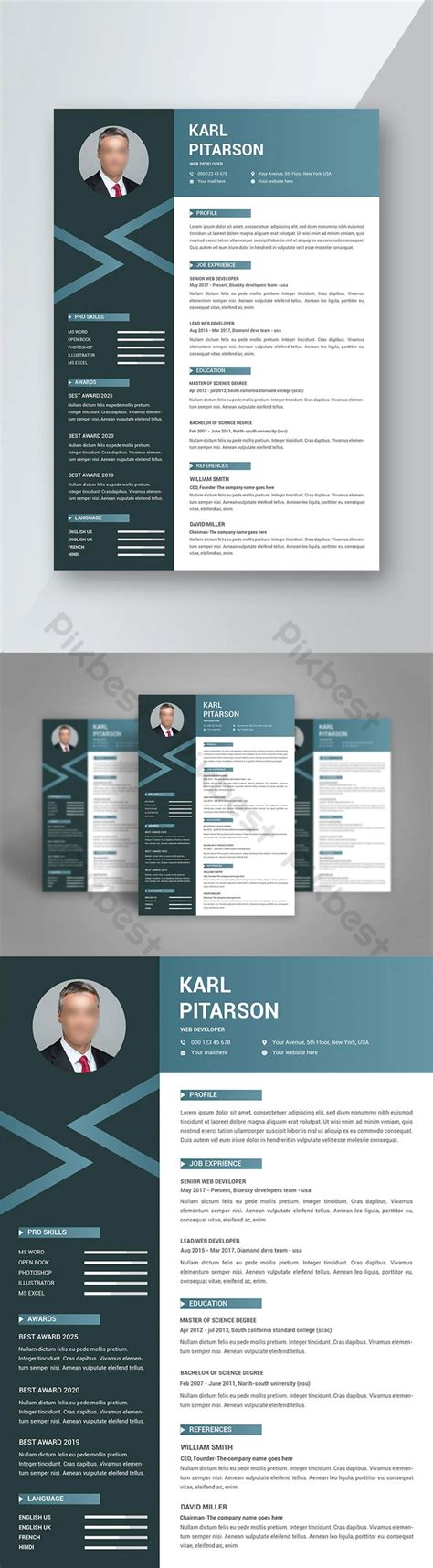 20張範本word簡歷成範本模板素材免費下載，可商用 Pikbest