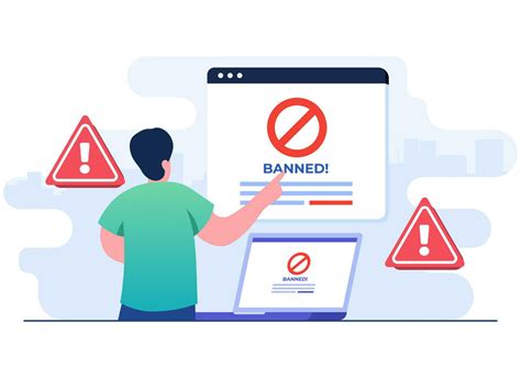 Blocked Or Banned Website System Connection Ad Blocking Software