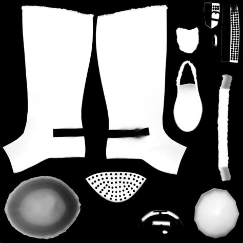 3d Model Cl Flat Boots Turbosquid 2072434