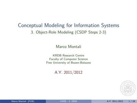 Csdp Steps 2 3 Faculty Of Computer Science