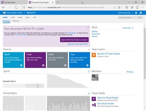 Creating Your First VSTS Team Project Gordon Beeming