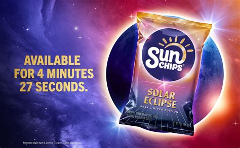 Sunchips Celebrates Solar Event With Exclusive Eclipse Inspired Flavor Release And Partnership
