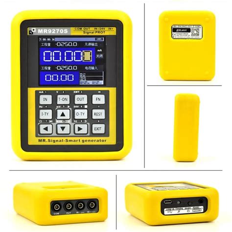 Signal Generator Calibration Current Voltage Thermocouple Mr9270s 4 20ma Current Voltage Pt100